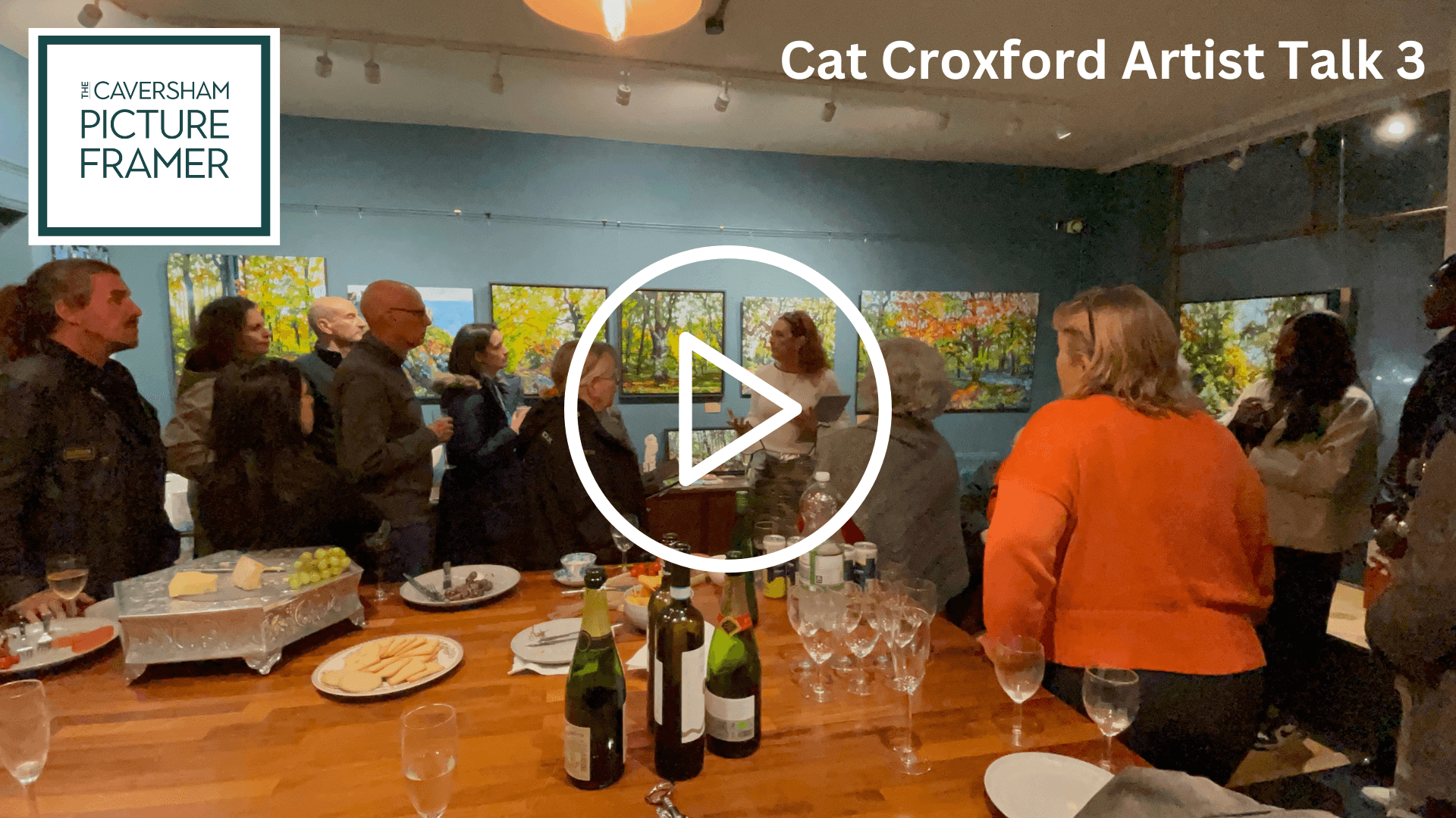 Cat Croxford's Artist Talk - Caversham Picture Framer