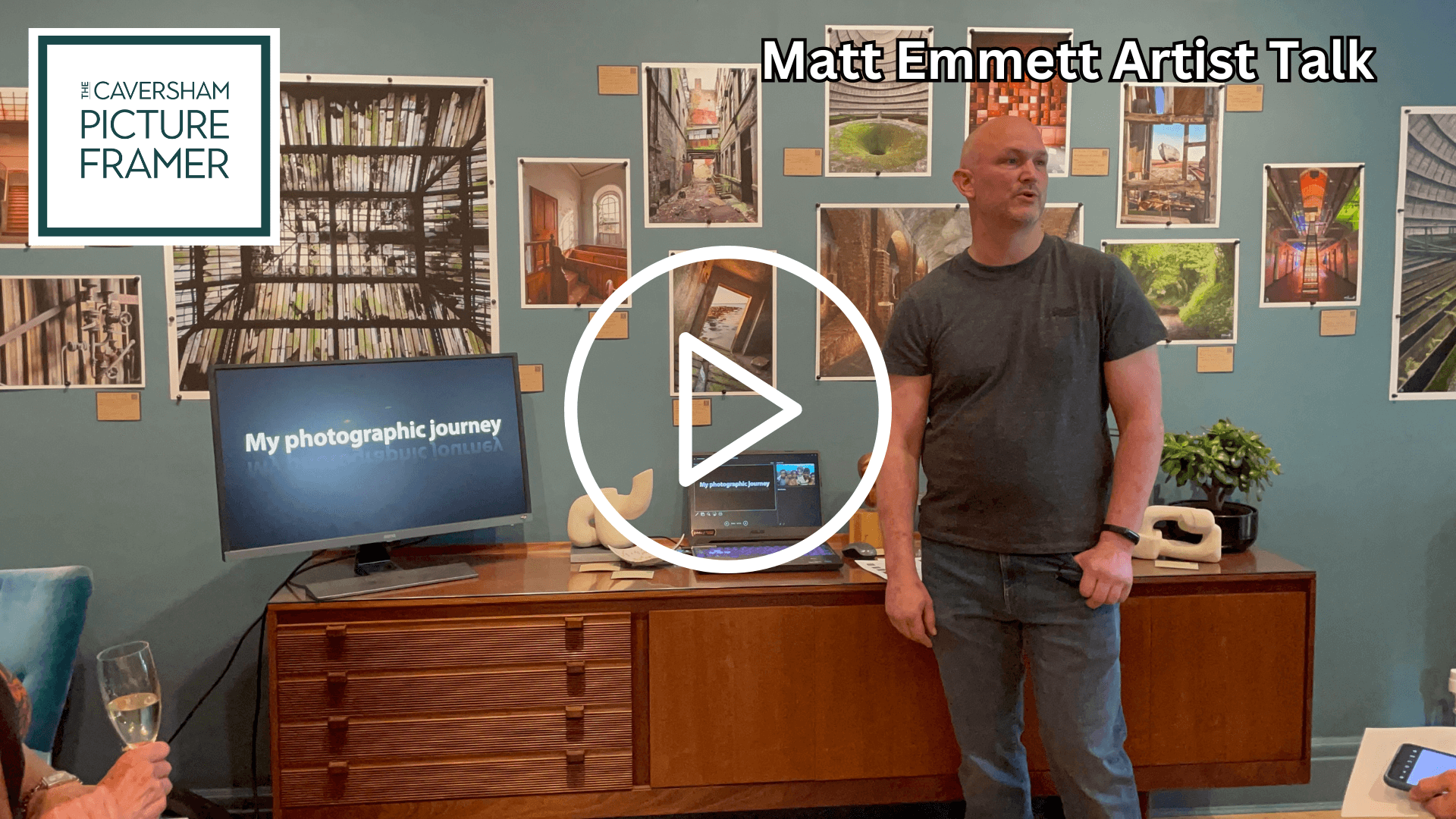 Matt Emmett Artist Talk - Caversham Picture Framer